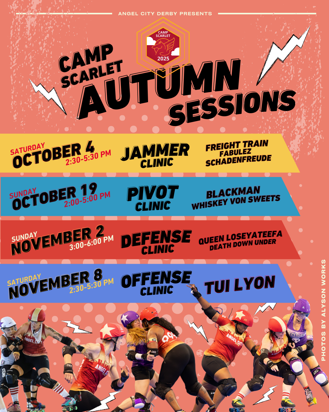 Camp Scarlet: Pivot Clinic feat. Rachel Blackman and Whiskey von Sweets ...