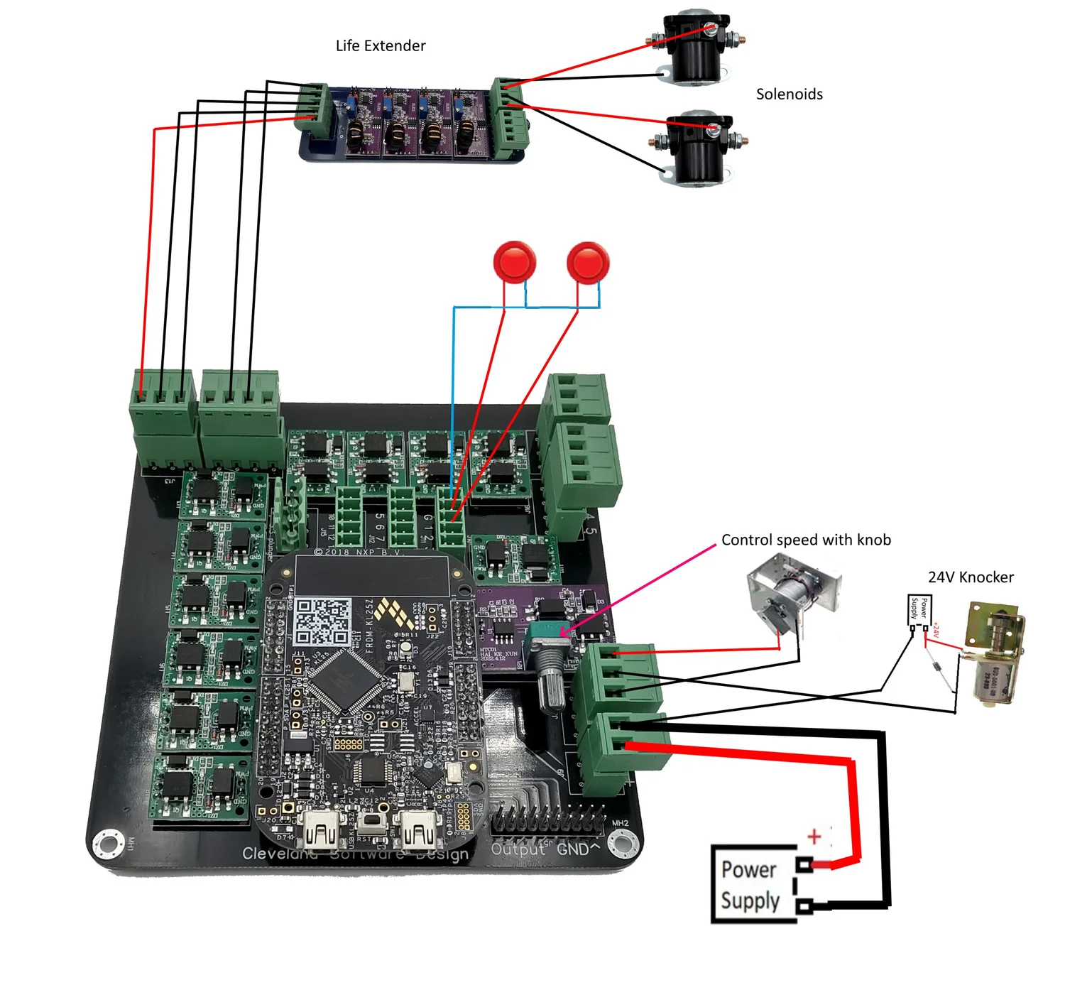 RGB 12V Virtual Pinball Light Bar — Cleveland Software Design