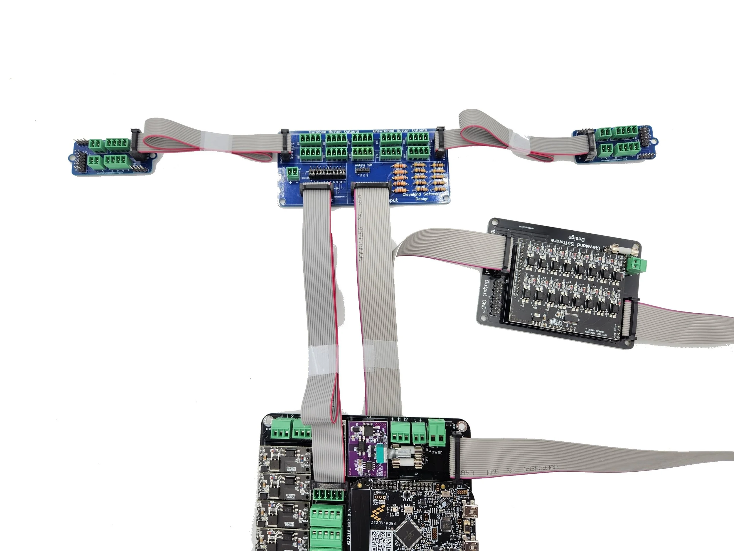 PinOne Mini Virtual Pinball Connection Board — Cleveland Software Design