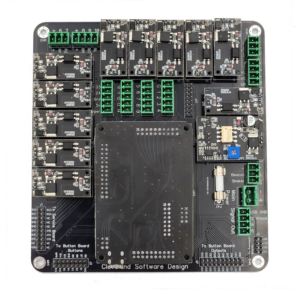 PinOne Mini Virtual Pinball Connection Board — Cleveland Software Design