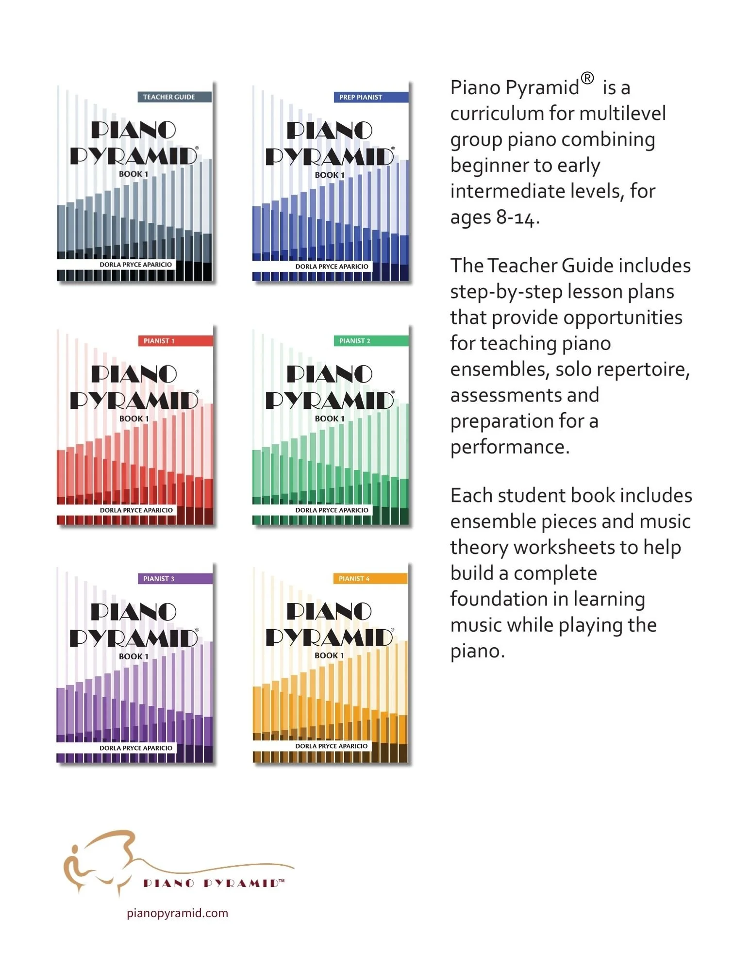 Piano Pyramid® Book 1 For Schools — Piano Pyramid®️