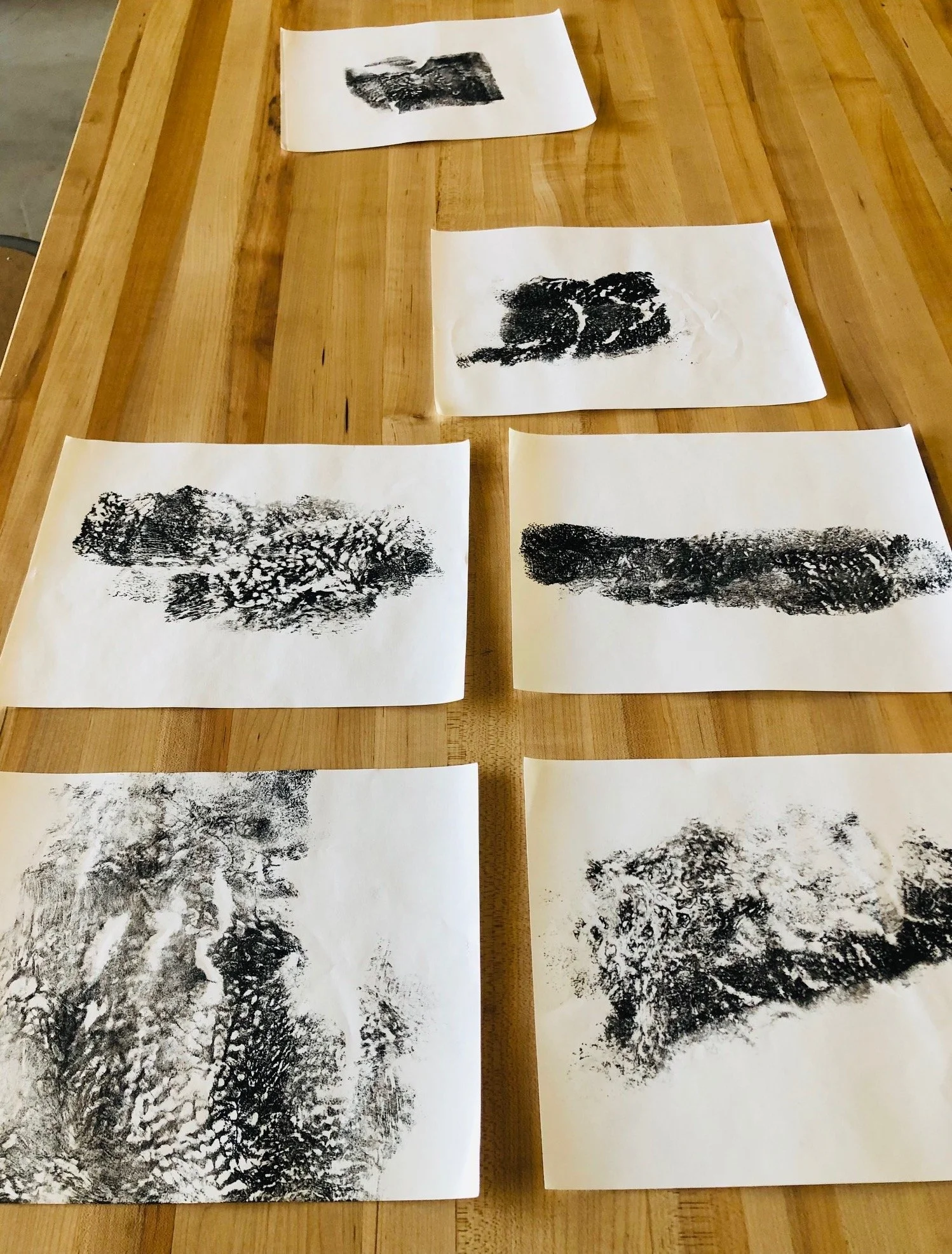 Scar Print workshop for Burn Survivors — GRACE ATHENA FLOTT