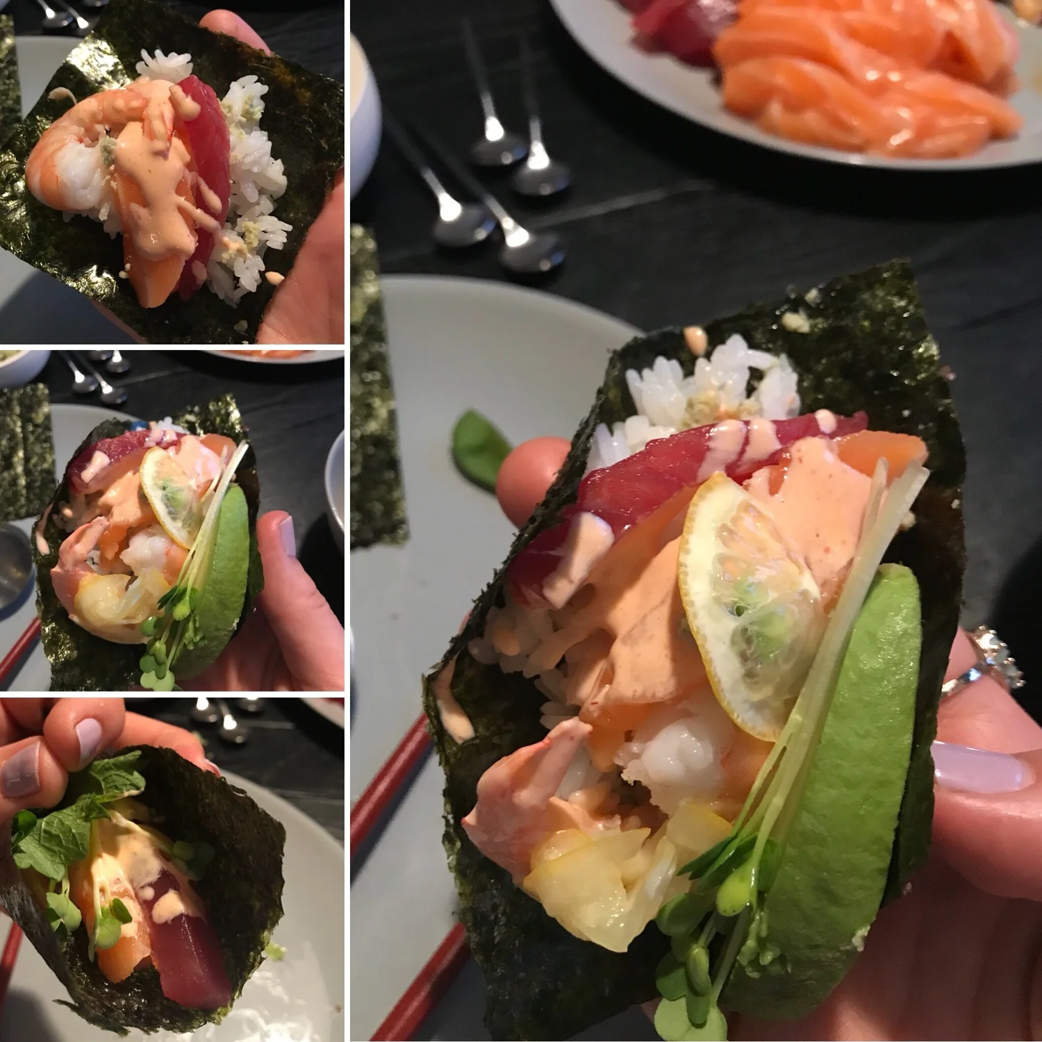EATS: Temaki Sushi Hand Roll Recipe — Seis Kamimura