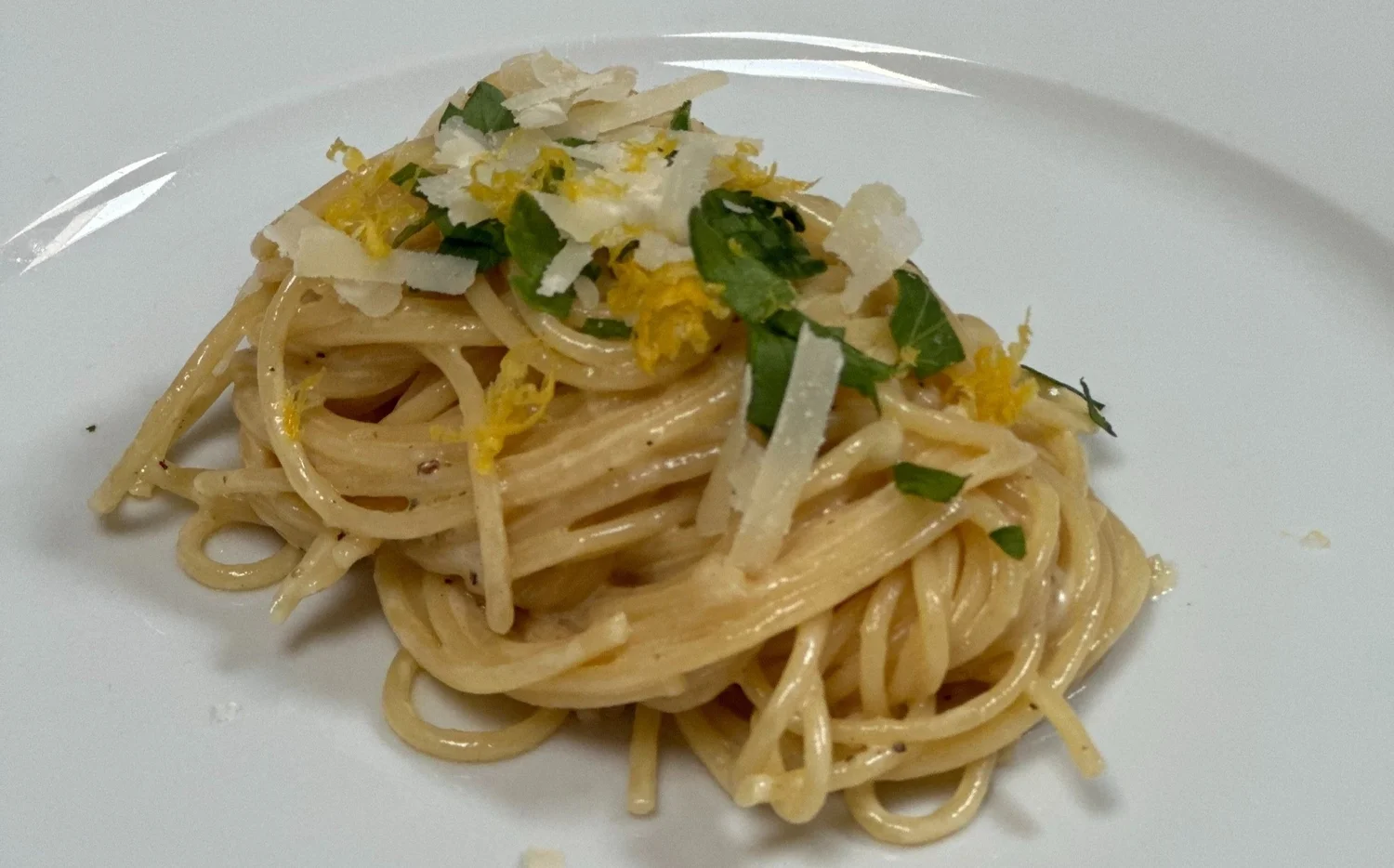 Creamy Lemon Pasta — Seis Kamimura