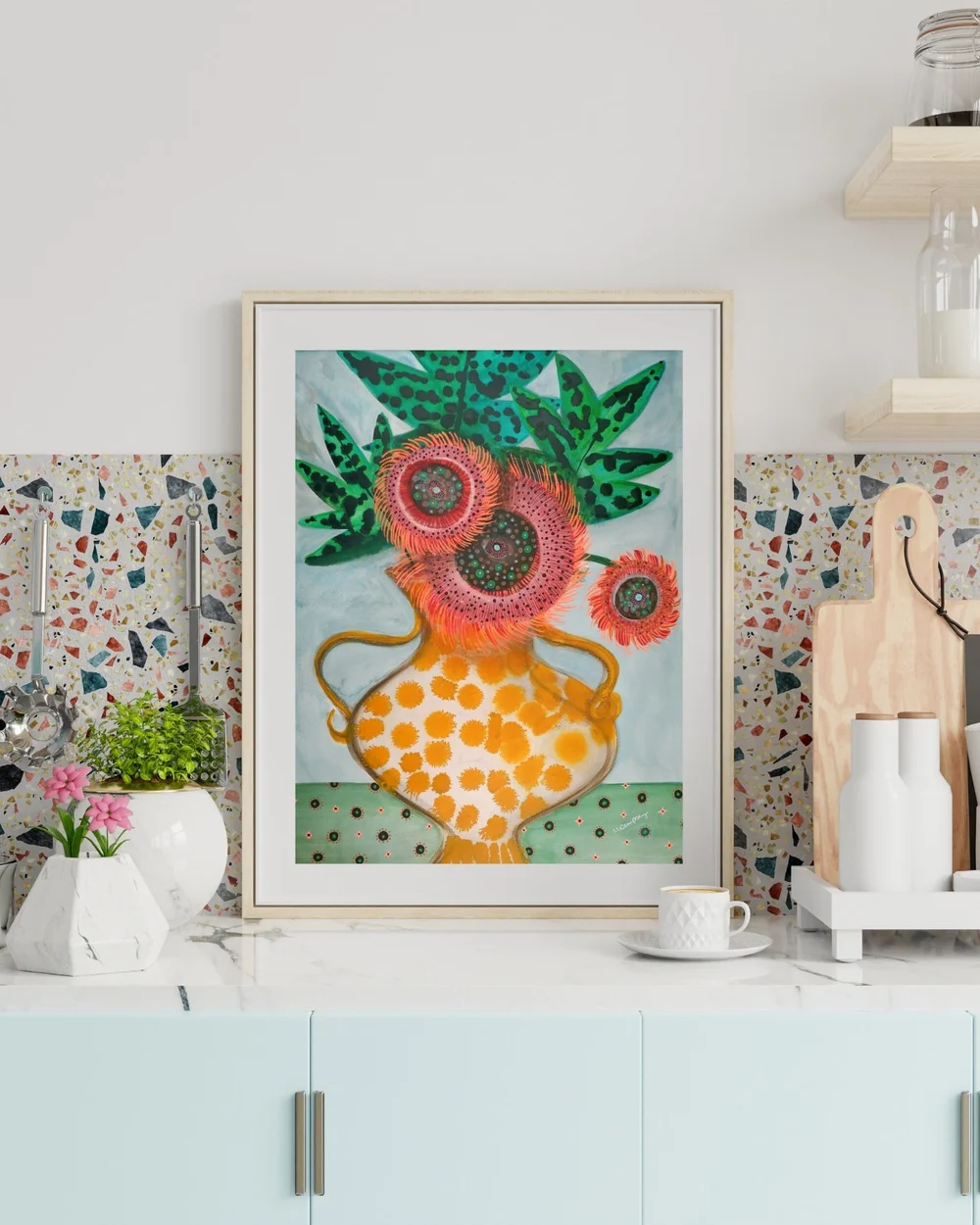 Contemporary Mixed Media Art by M. Dempsey Inspired by Nature and the ...