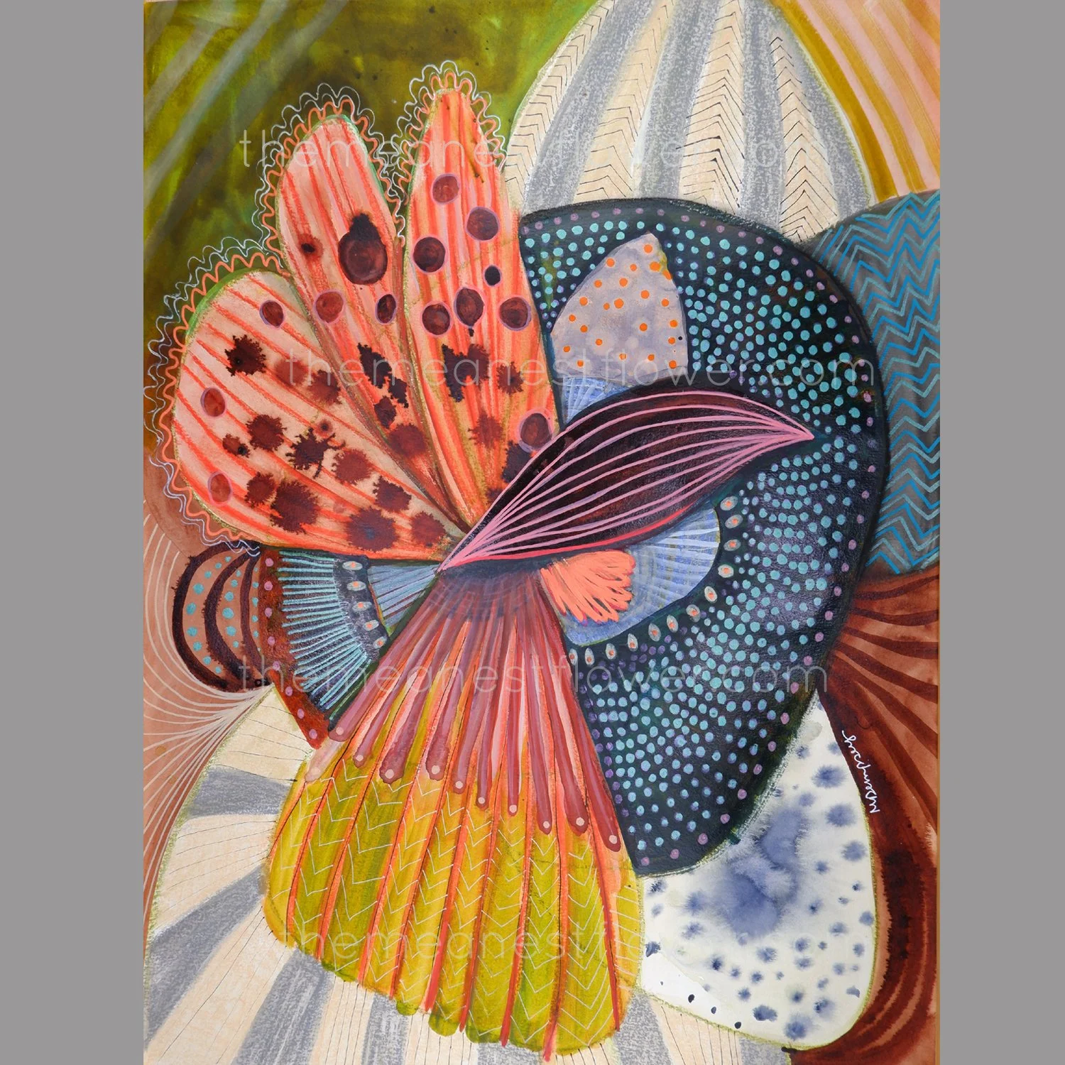 Shop — Contemporary Mixed Media Artwork by M. Dempsey Inspired by ...