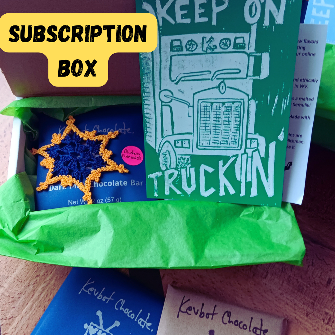 Kevbot Chocolate Craft Chocolate Subscription Box — Kevbot Chocolate