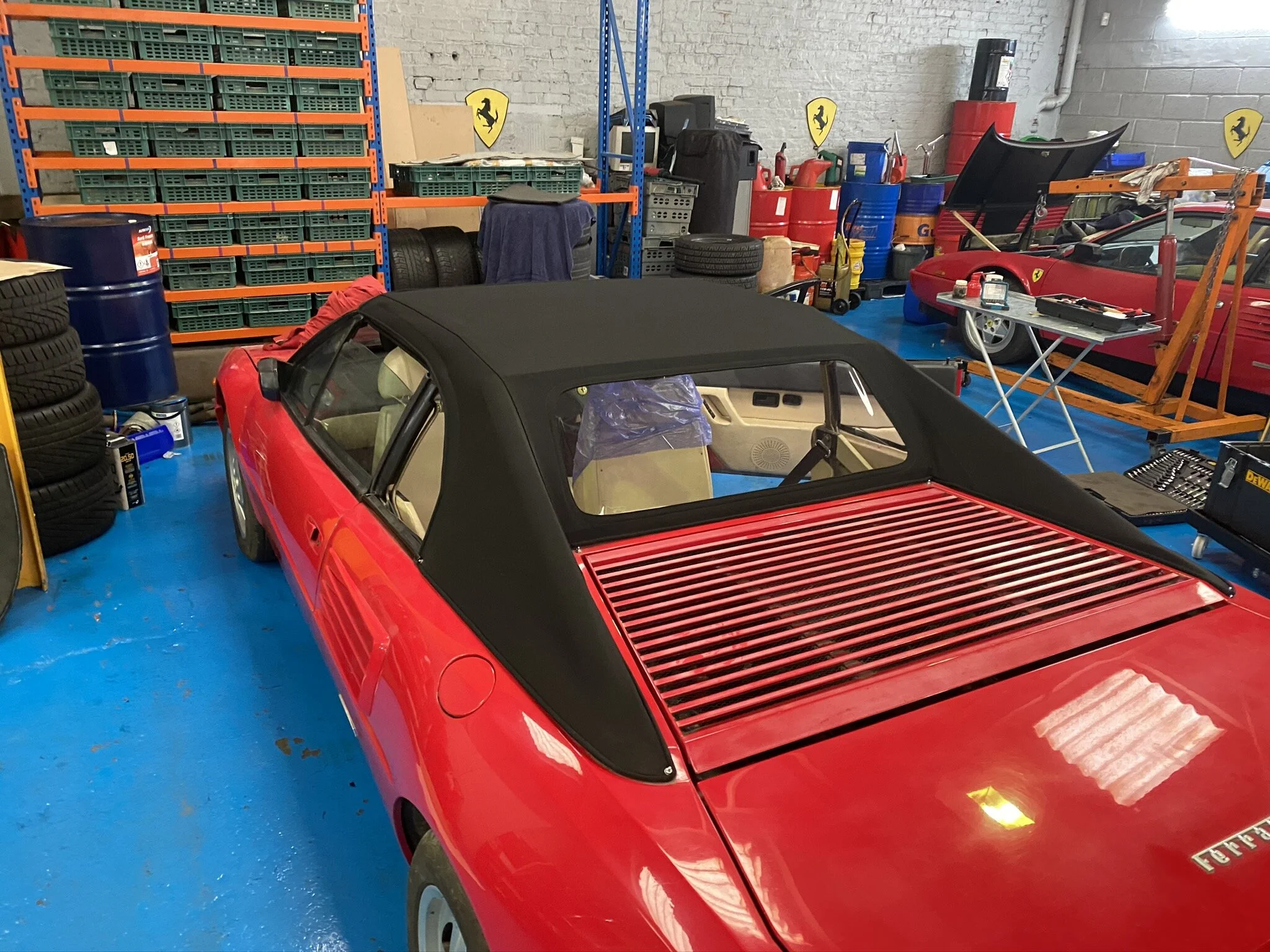 Ferrari Replacement Car Hoods & Soft Tops — HoodTech