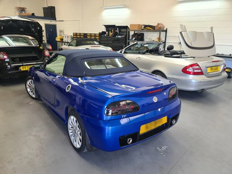 MG Replacement Car Hoods & Soft Tops | HoodTech Convertible Roof ...