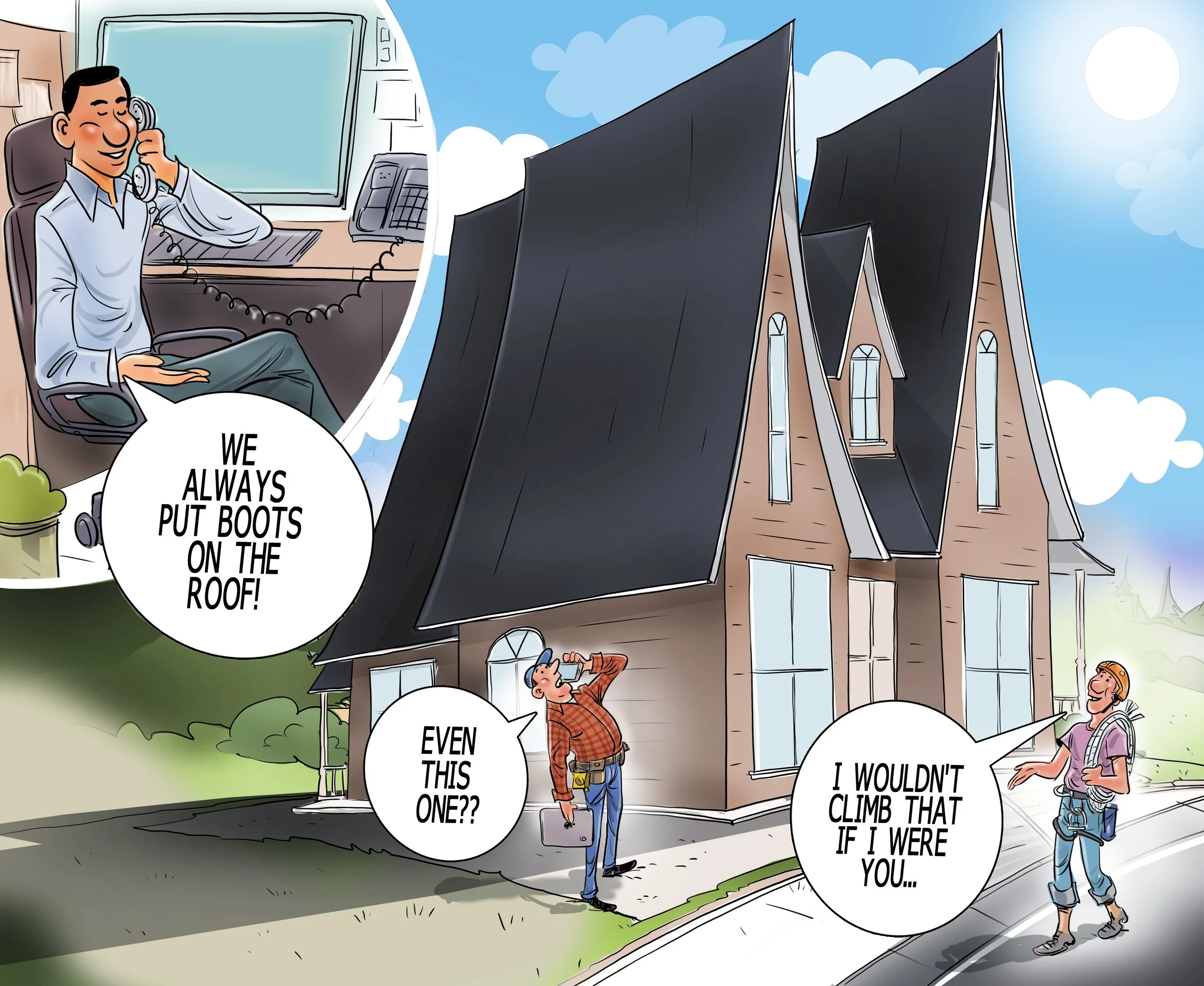 When Do You (Actually) Need "Boots On The Roof"? | Scanifly