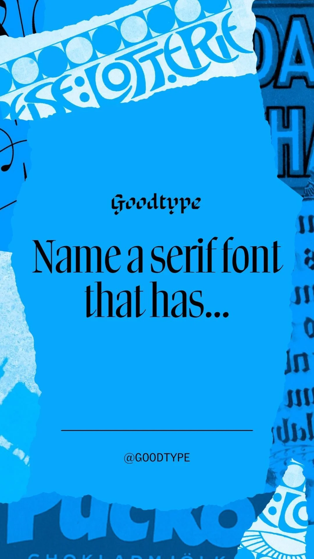 Goodtype: Self Employed Artists Who Mean Business