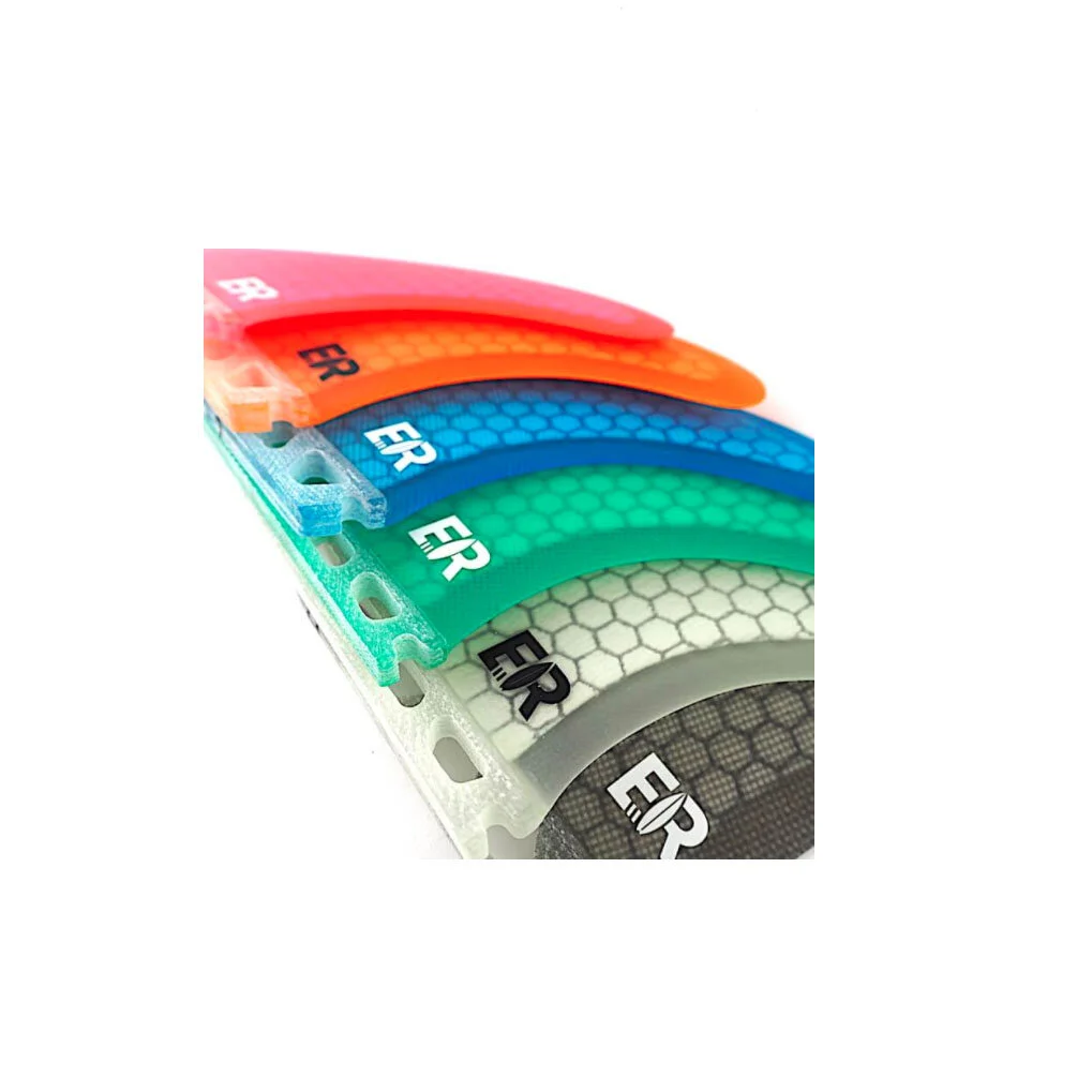 Bigsurf — ER FCS Fiberglass Honeycomb Thruster Fin Set