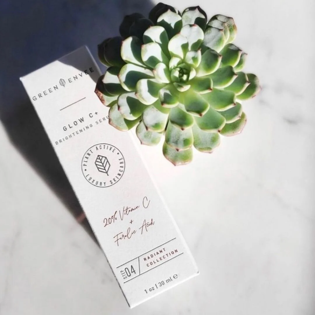 Green Envee| Glow C+ Brightening Serum — self.skin