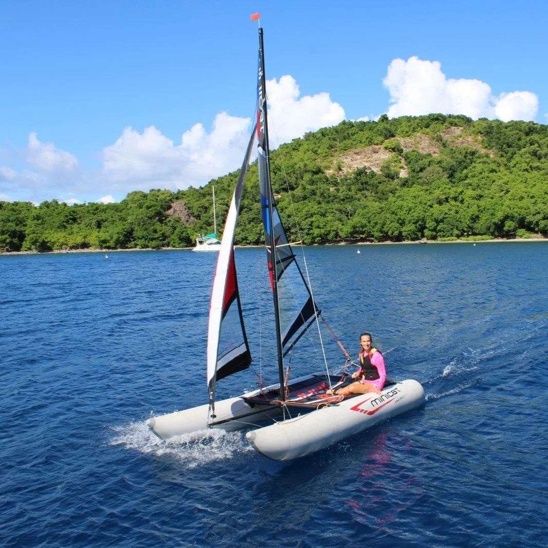 MiniCat Portable Inflatable Catamaran Sailboats | Sailing Awaits