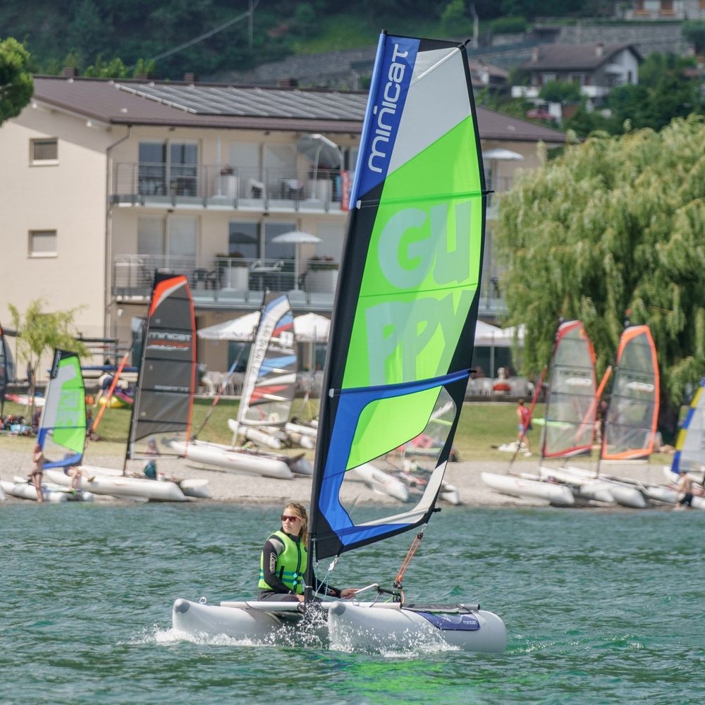 Guppy by MiniCat — Portable Inflatable Mini Catamaran Sailboat ...