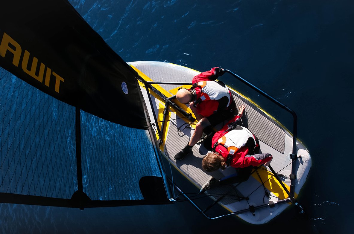 Tiwal Portable Inflatable Monohull Dinghy Sailboats | Sailing Awaits