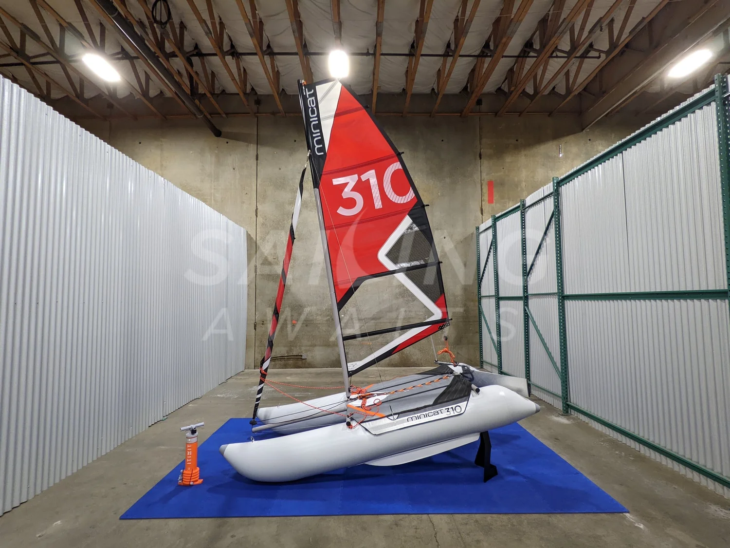 MiniCat 310 — Portable Inflatable Mini Catamaran Sailboat | Sailing Awaits