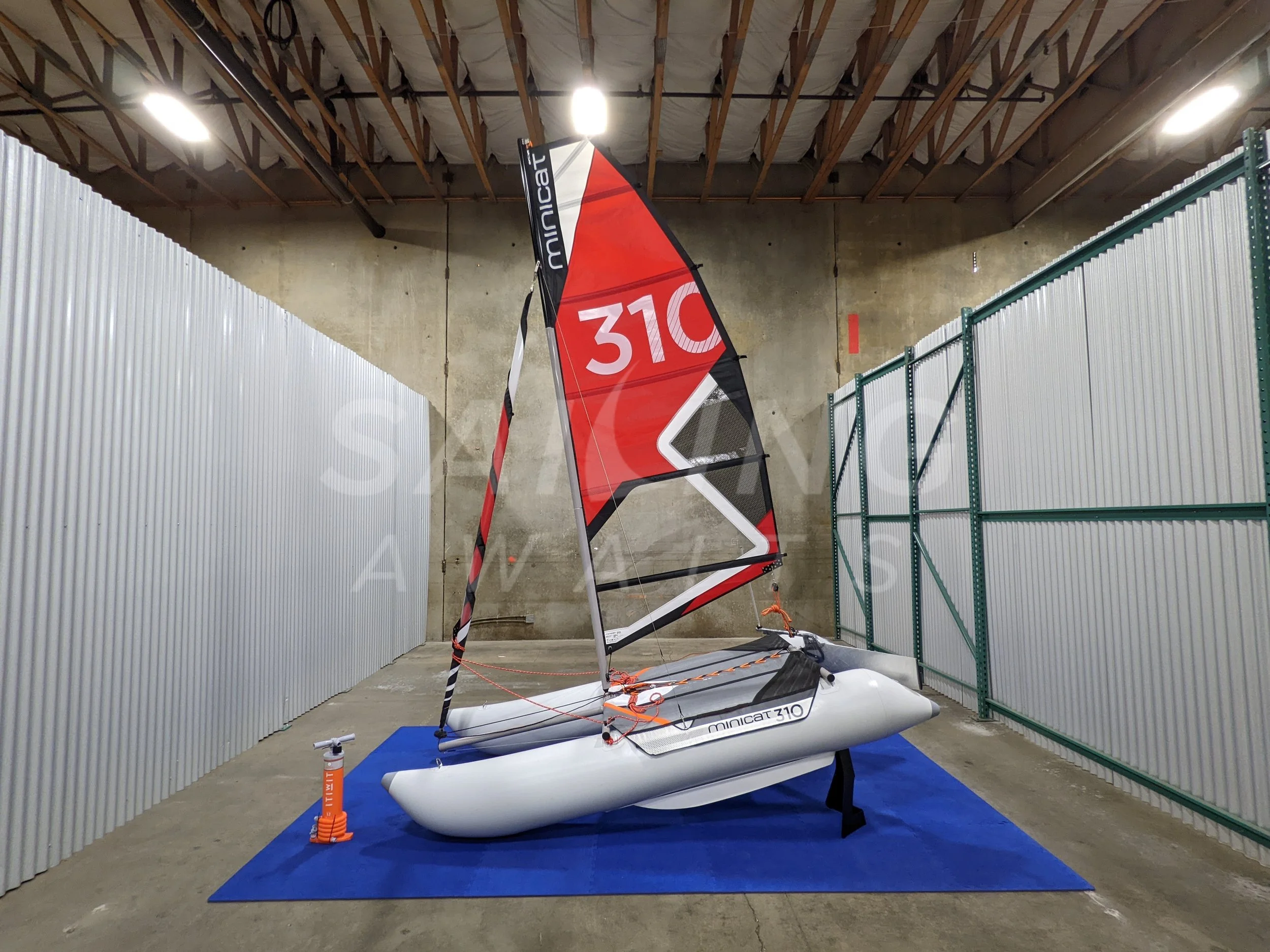 MiniCat 310 — Portable Inflatable Mini Catamaran Sailboat | Sailing Awaits