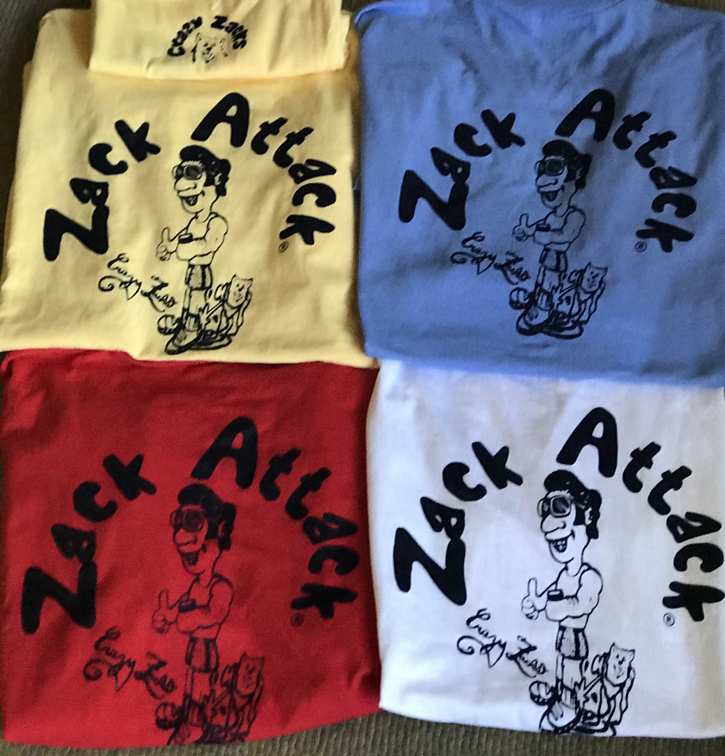 Crazy Zacks Tees — Art House Inks Online