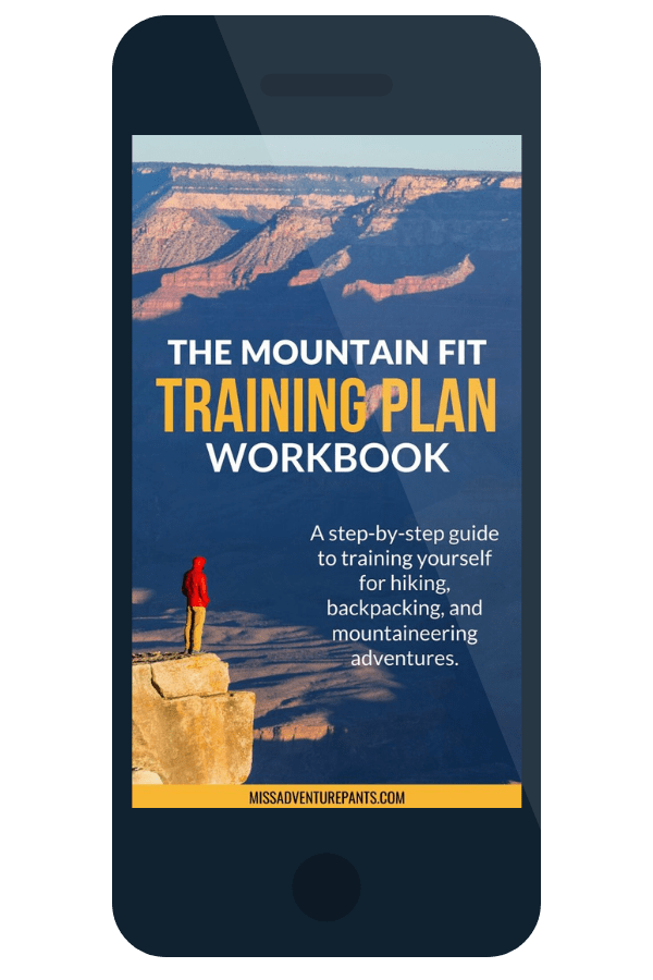 FREE Training Plan Workbook — Miss Adventure Pants