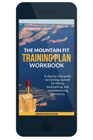 FREE Training Plan Workbook — Miss Adventure Pants