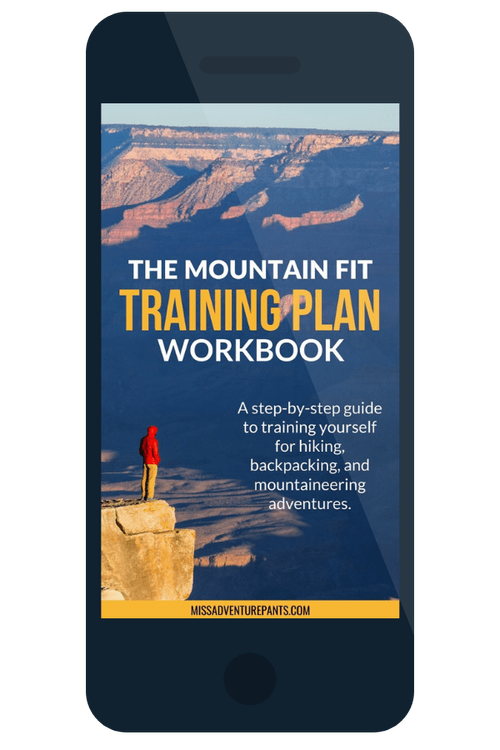 FREE Training Plan Workbook — Miss Adventure Pants