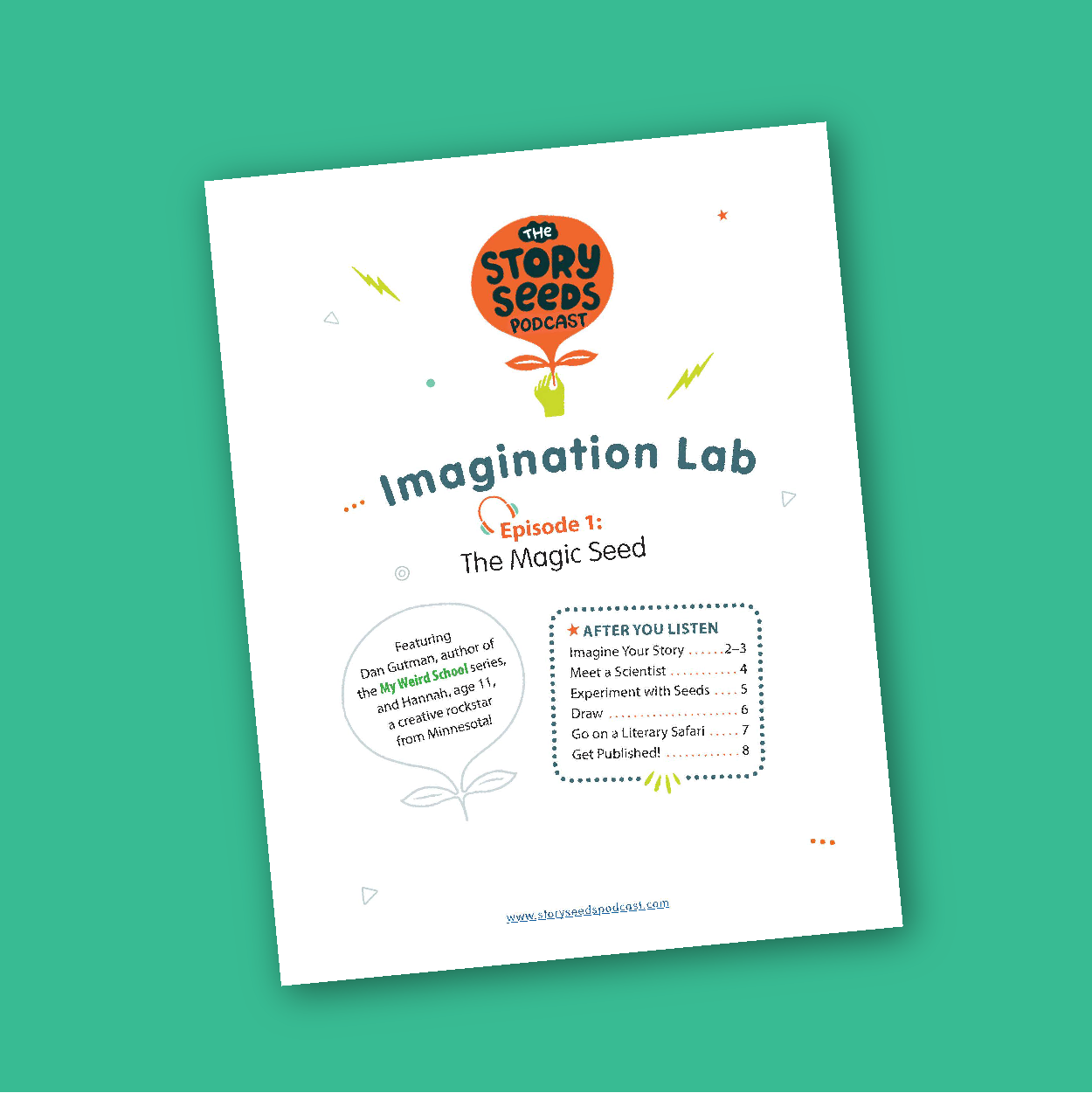 Activity Book — The Story Seeds Podcast