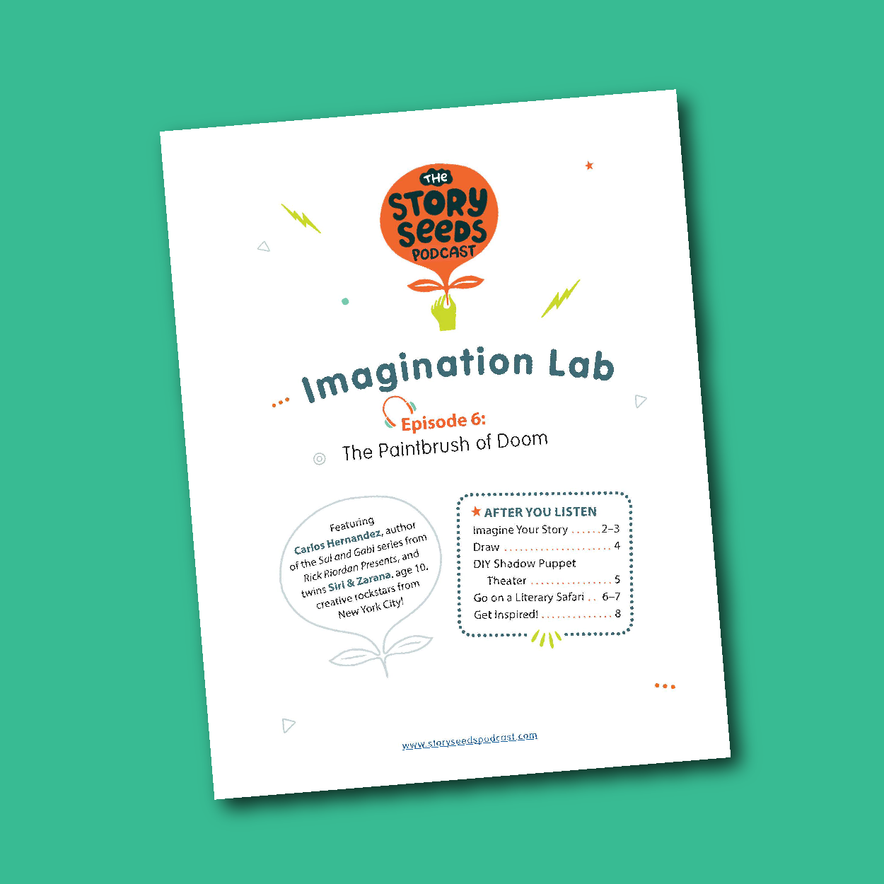 Activity Book — The Story Seeds Podcast