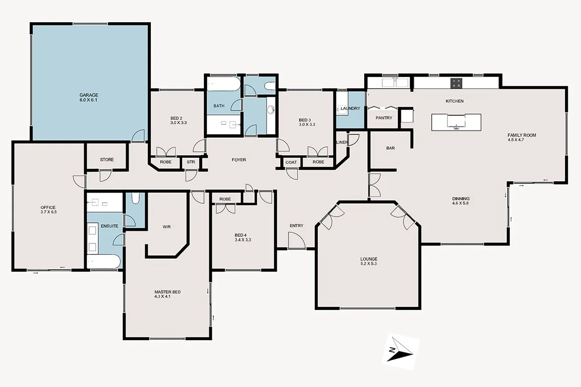 Floor plans for residential homes and commercial properties in Auckland ...