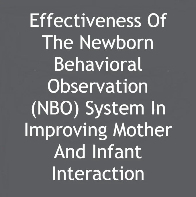 NBO Research (2021 - Present) — Newborn Behavior International is no ...