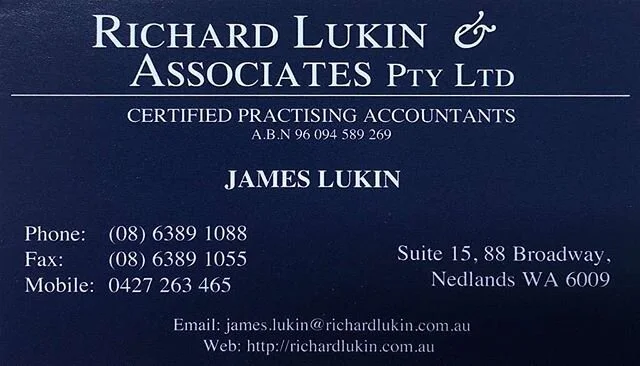 RICHARD LUKIN & ASSOCIATES PTY LTD