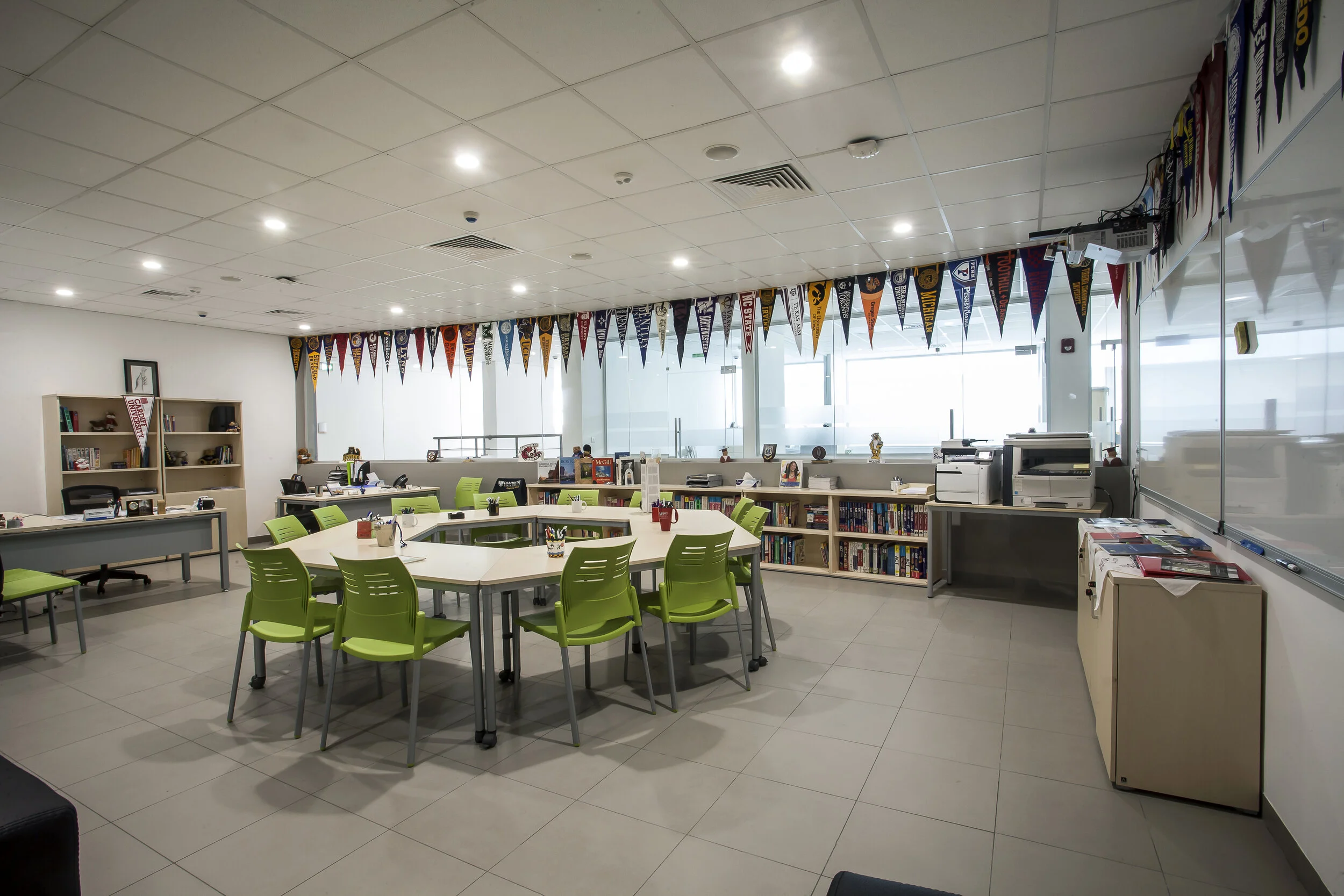 Amman Baccalaureate School Interior — Tahhan and Bushnaq Architects