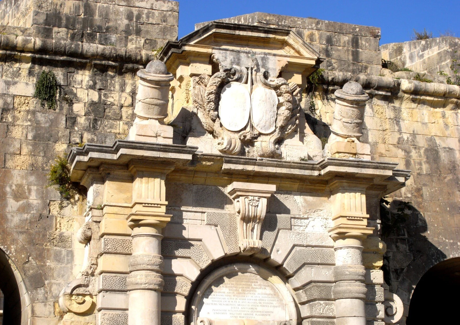 Cospicua: Fortifications — Buildings of Malta