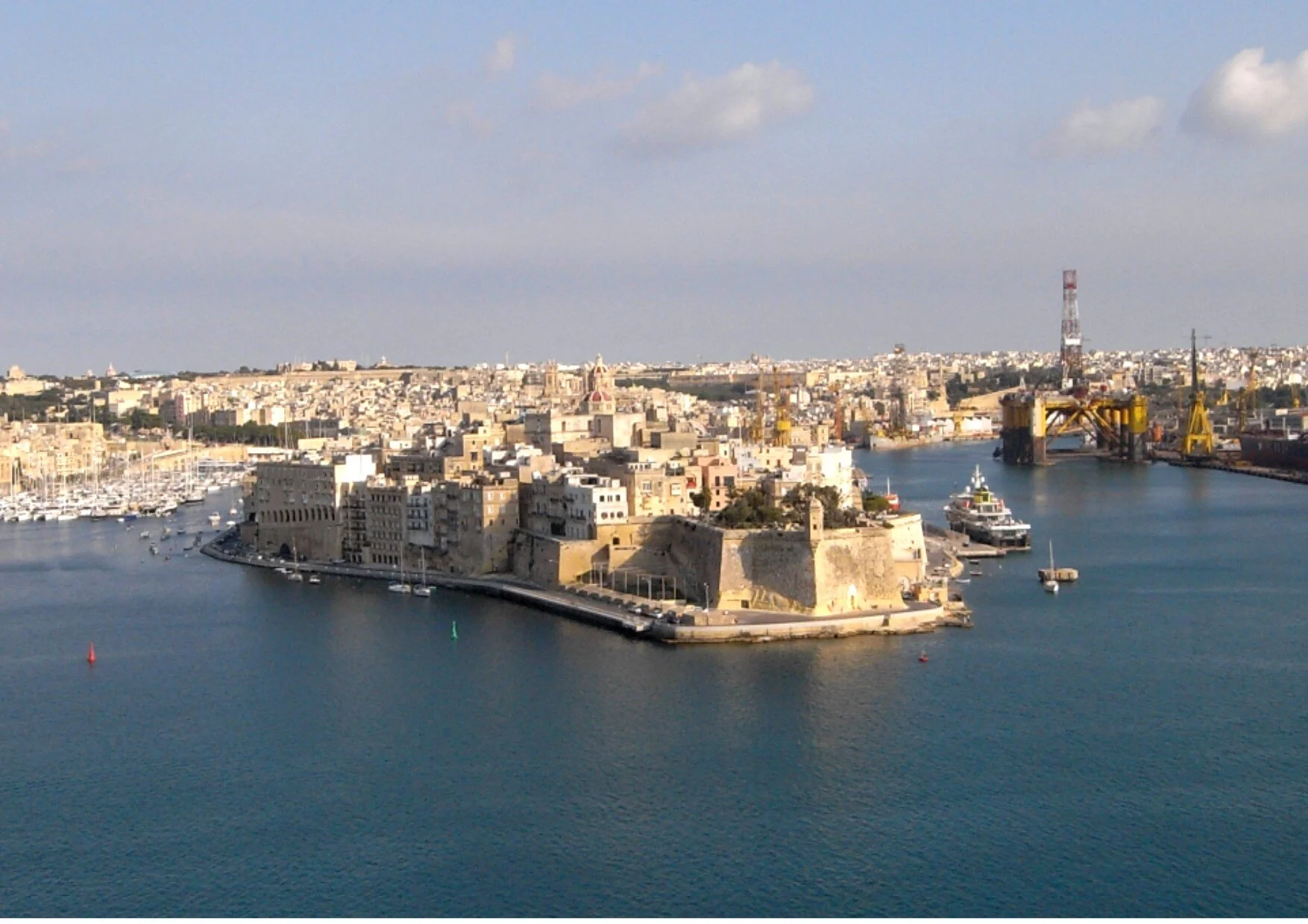 Senglea: Fortifications — Buildings of Malta