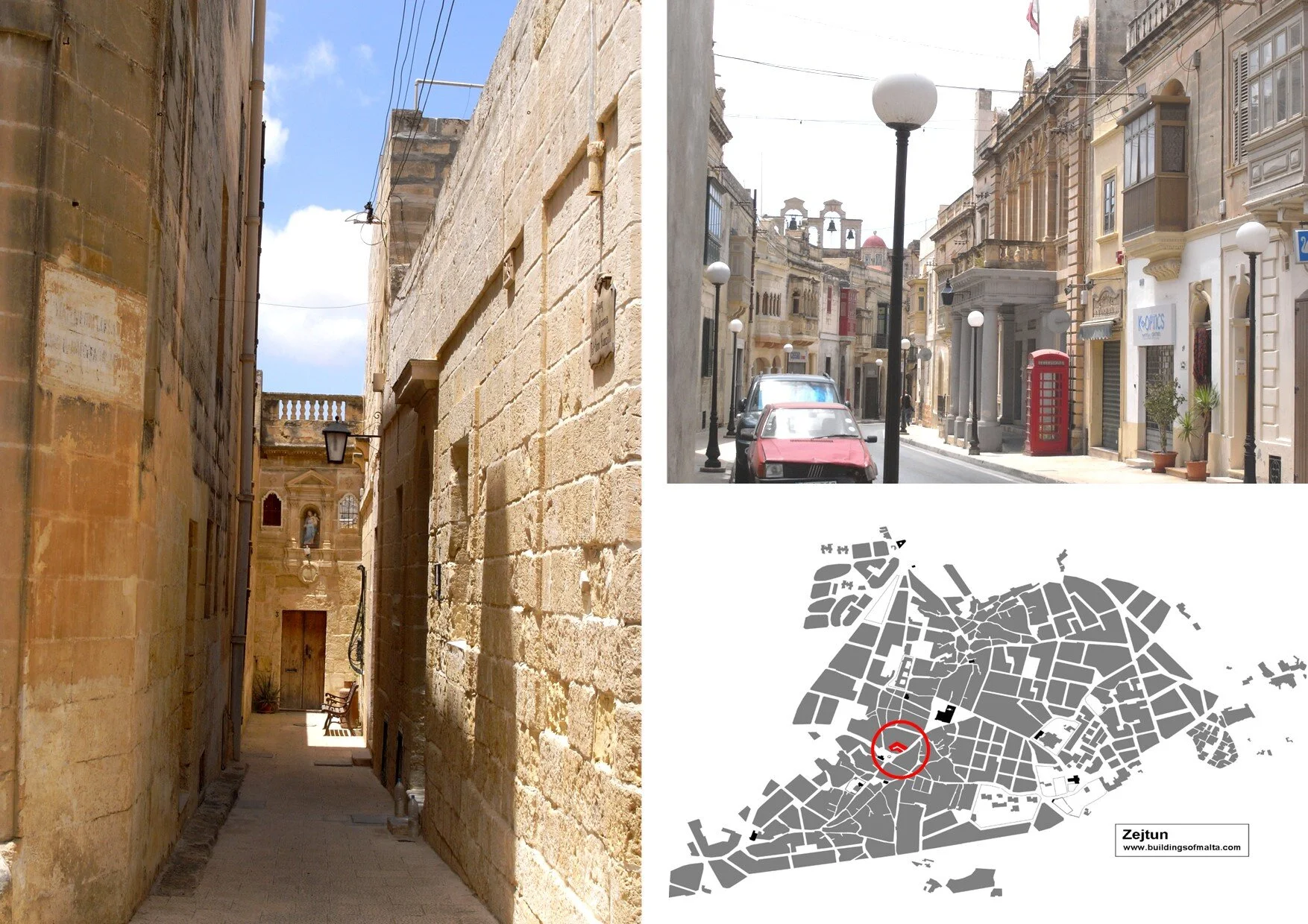 Zejtun: Triq il-Madonna tal-Bon Kunsill — Buildings of Malta