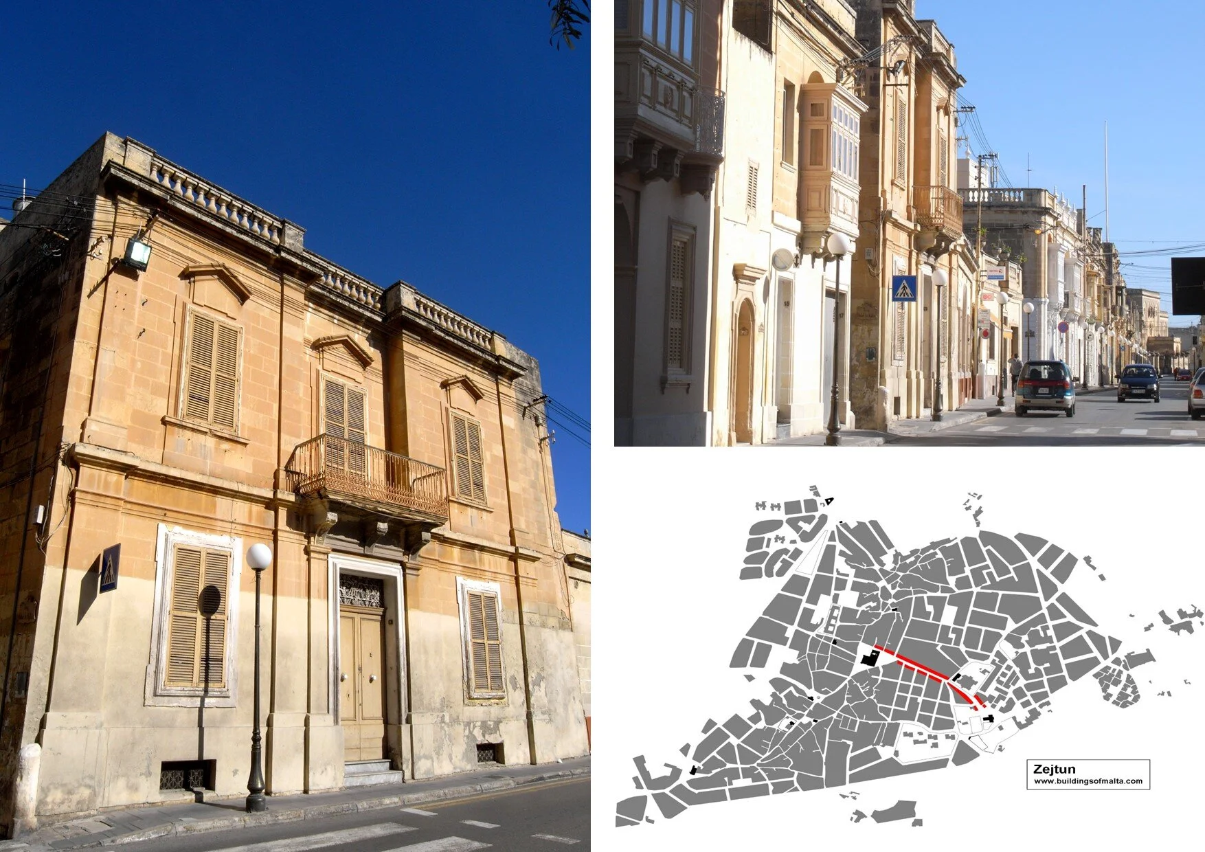 Zejtun: Triq San Girgor — Buildings of Malta
