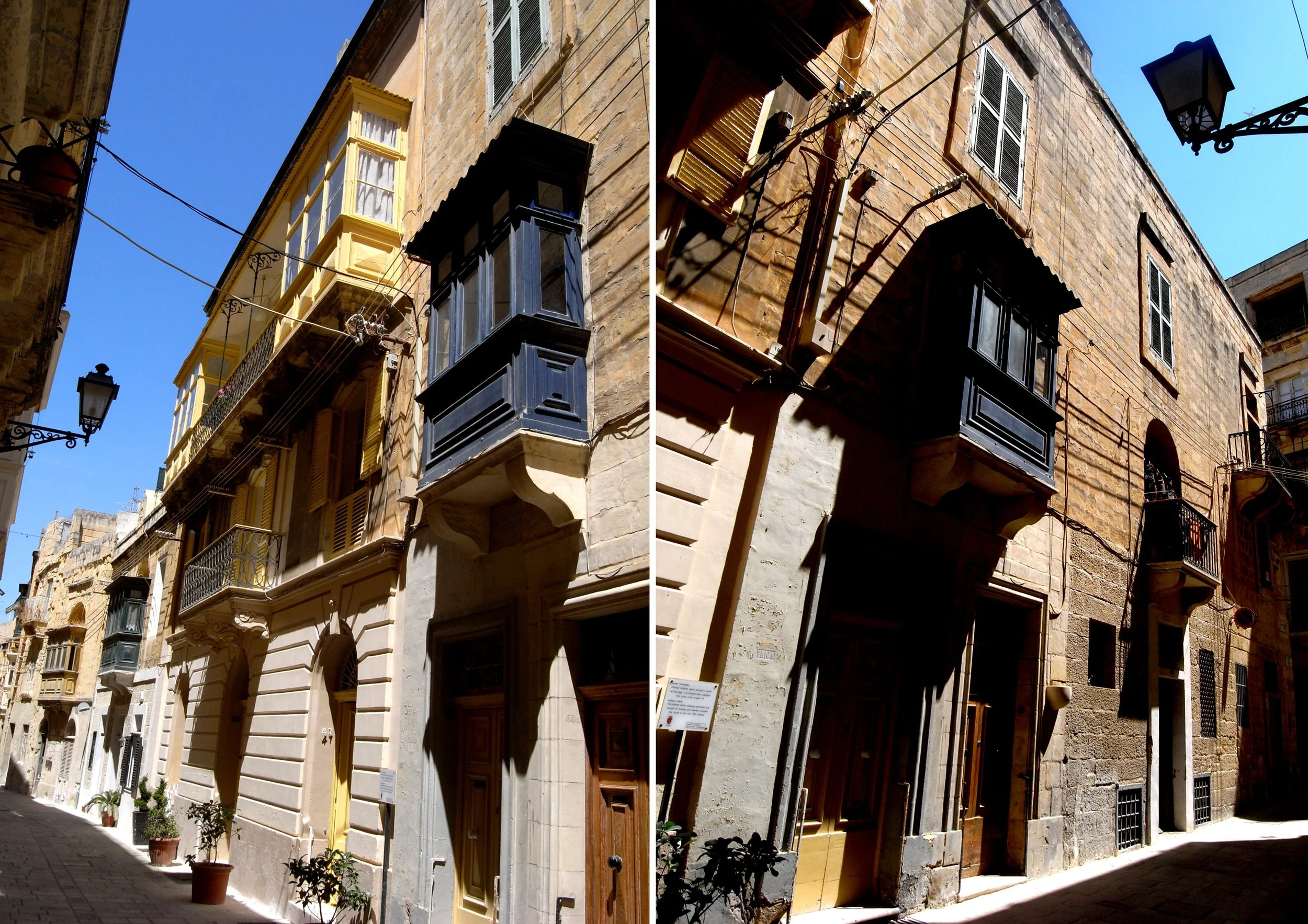 Vittoriosa: Triq Hilda Tabone — Buildings of Malta