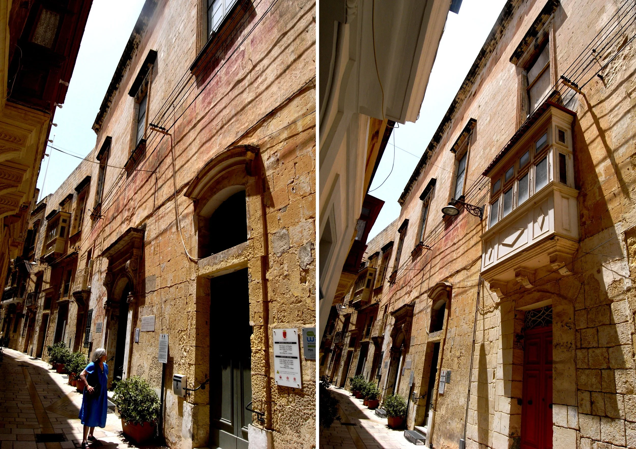 Vittoriosa: Triq Hilda Tabone — Buildings of Malta