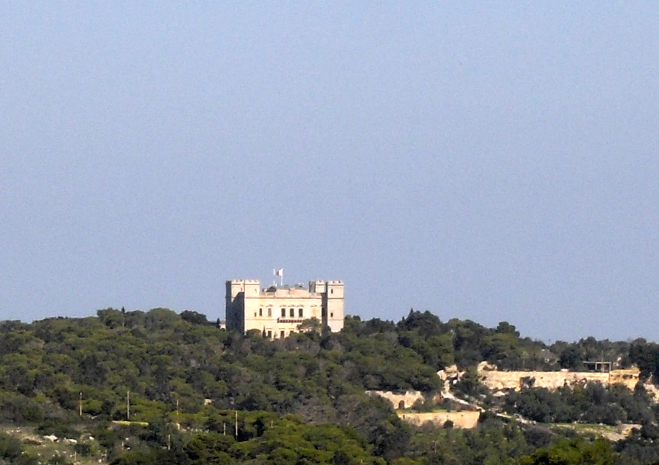 Buskett: Verdala Palace — Buildings of Malta
