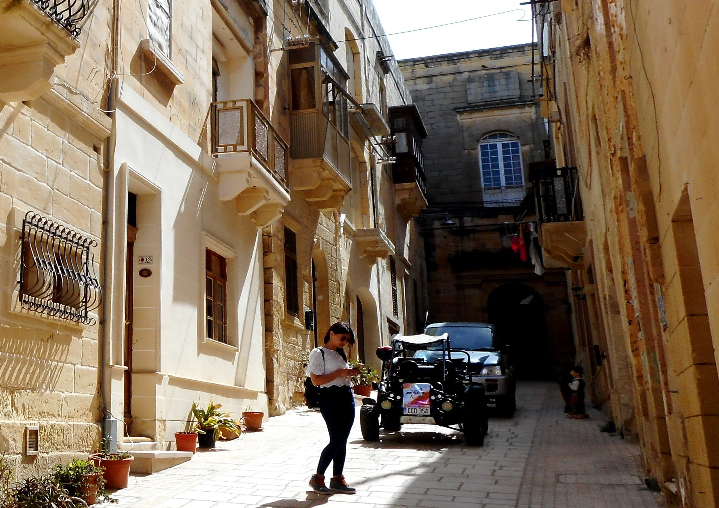 Vittoriosa: Triq Gann Frangisk Abela — Buildings of Malta