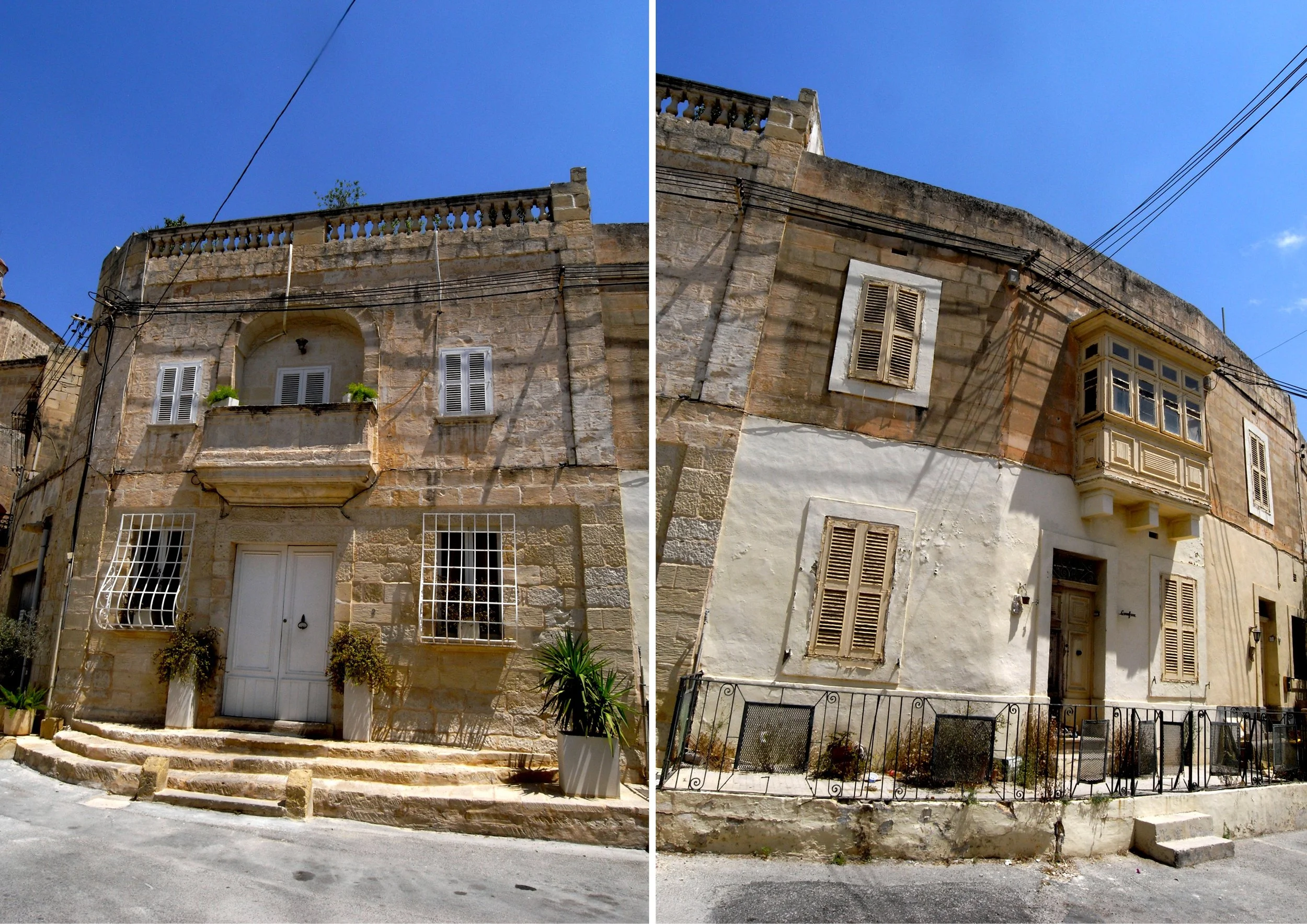 Attard: Triq Hal-Qormi — Buildings of Malta