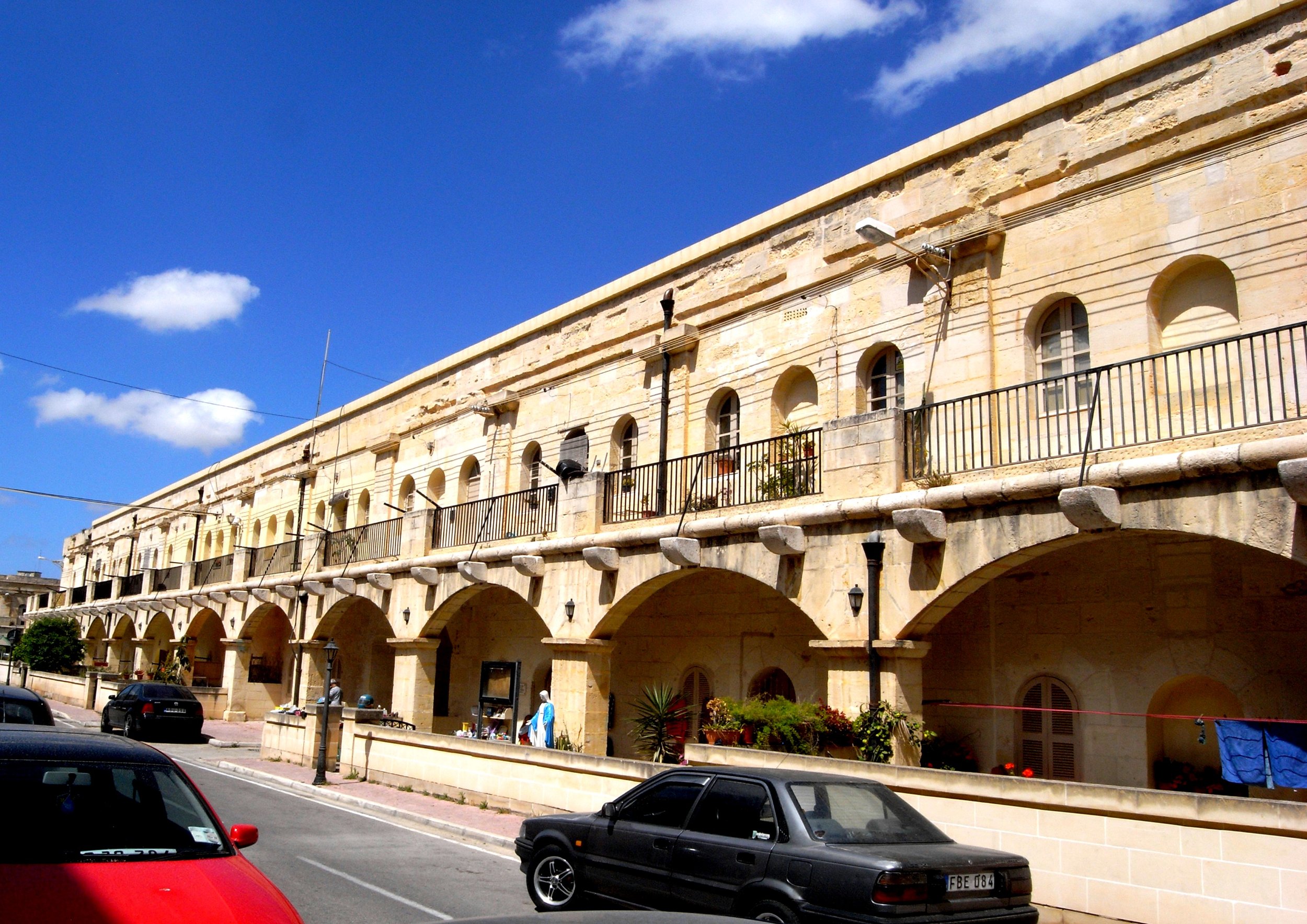 Cospicua: Fortifications — Buildings of Malta