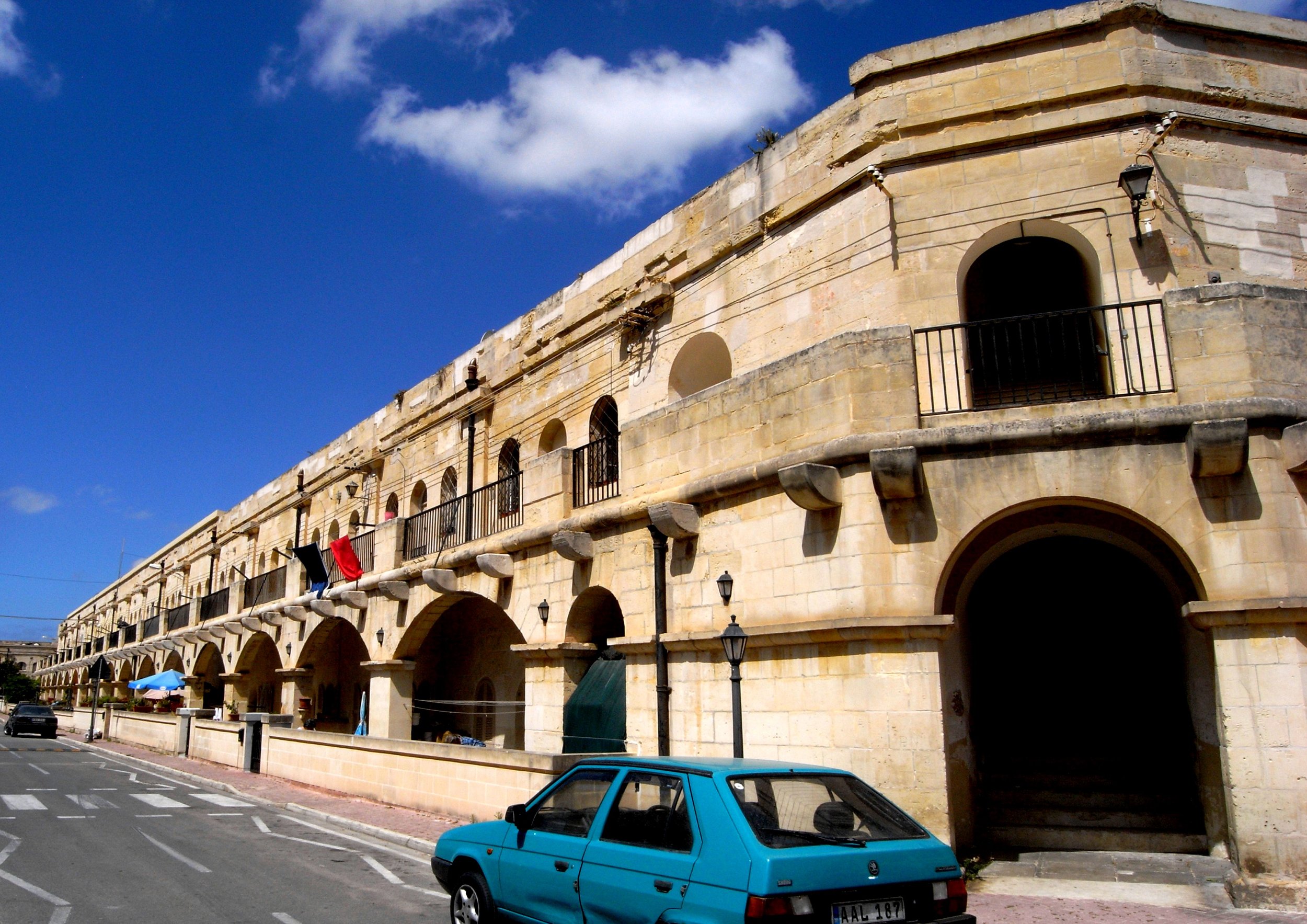 Cospicua: Fortifications — Buildings of Malta
