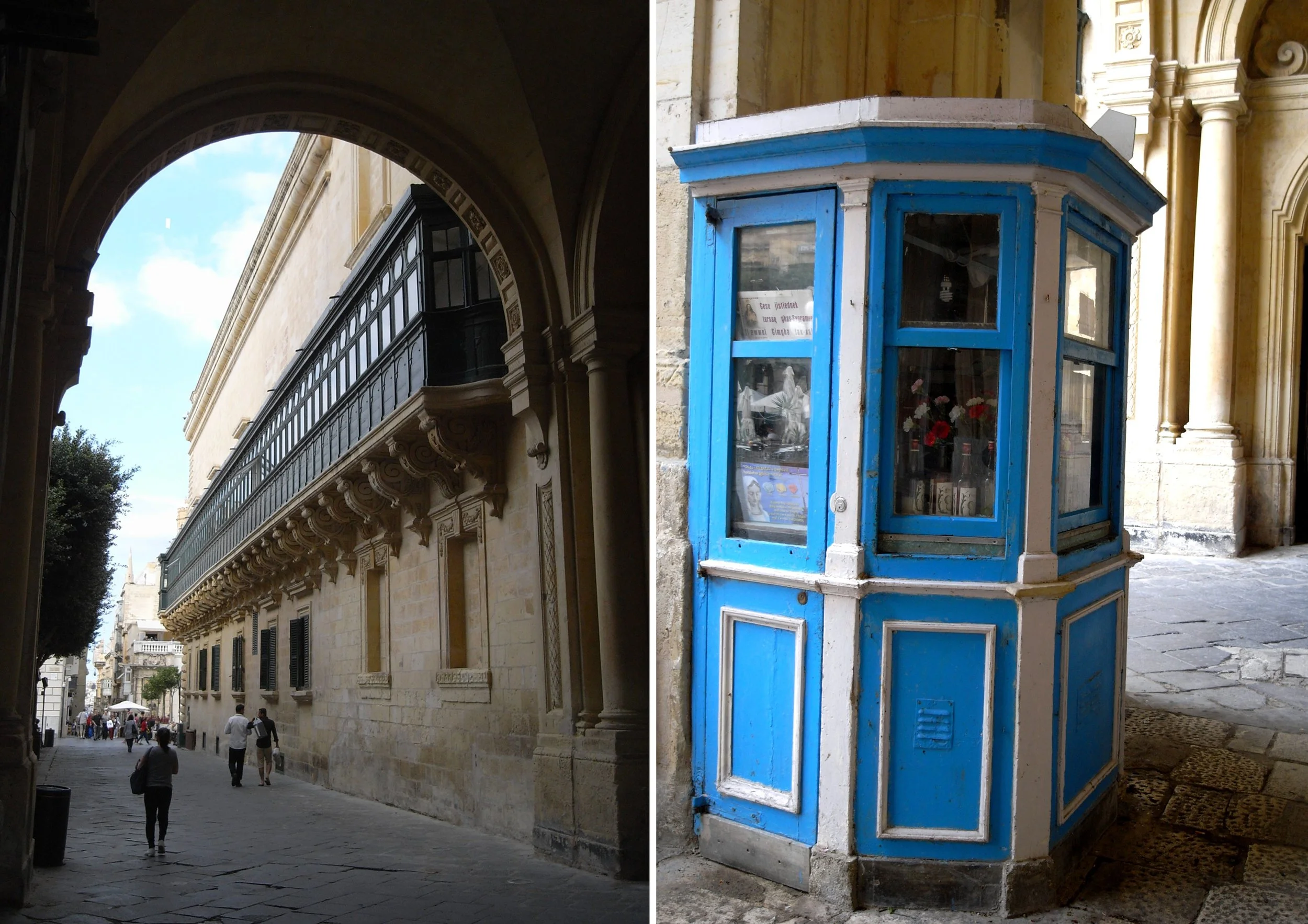 Valletta: Misrah ir-Repubblika — Buildings of Malta