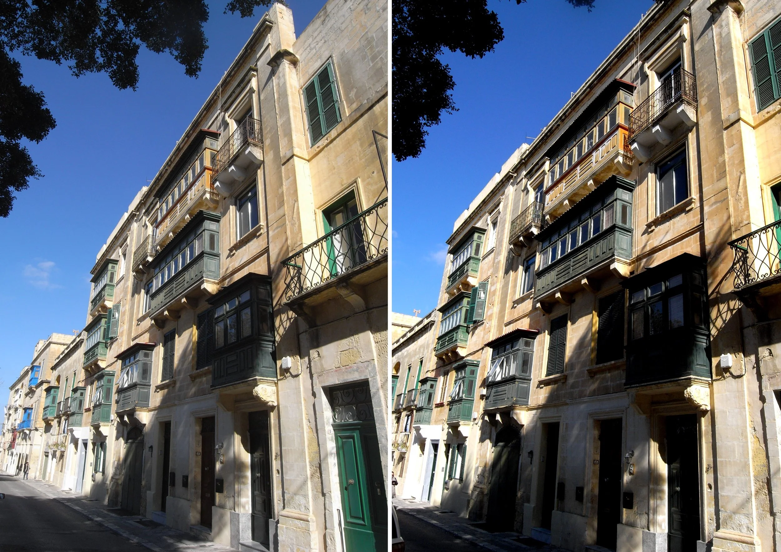 Valletta: Triq il-Mithna — Buildings of Malta