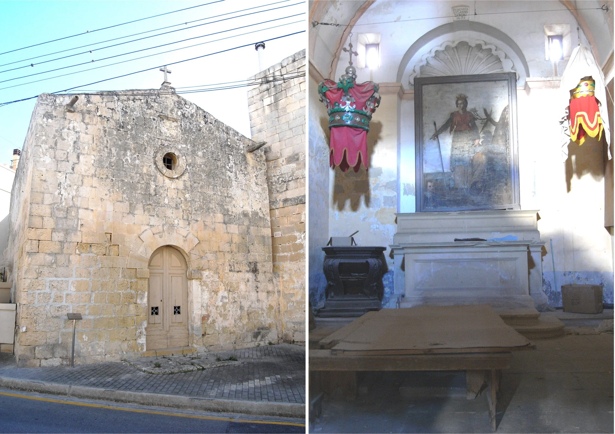 Gudja: Triq Raymond Caruana — Buildings of Malta