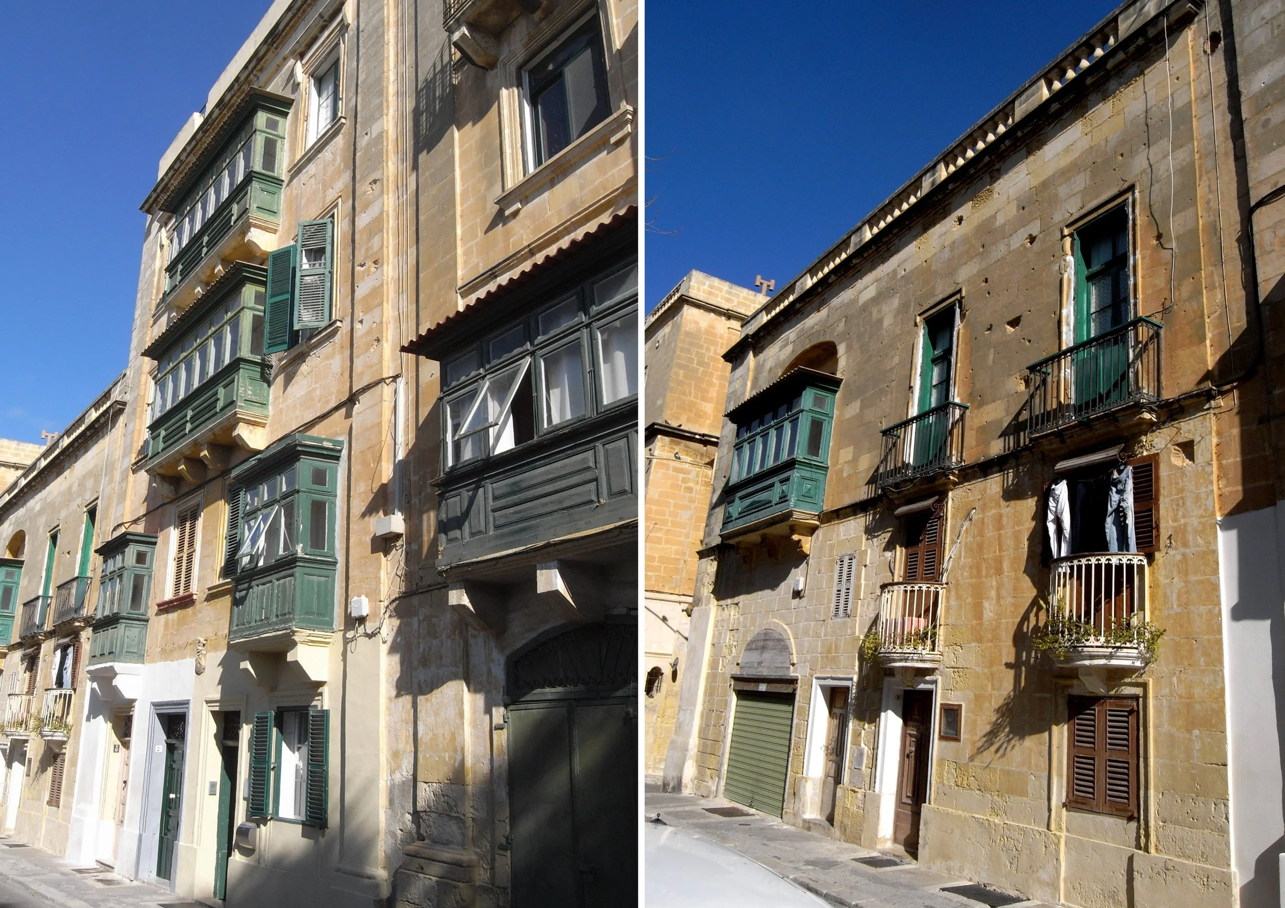 Valletta: Triq il-Mithna — Buildings of Malta