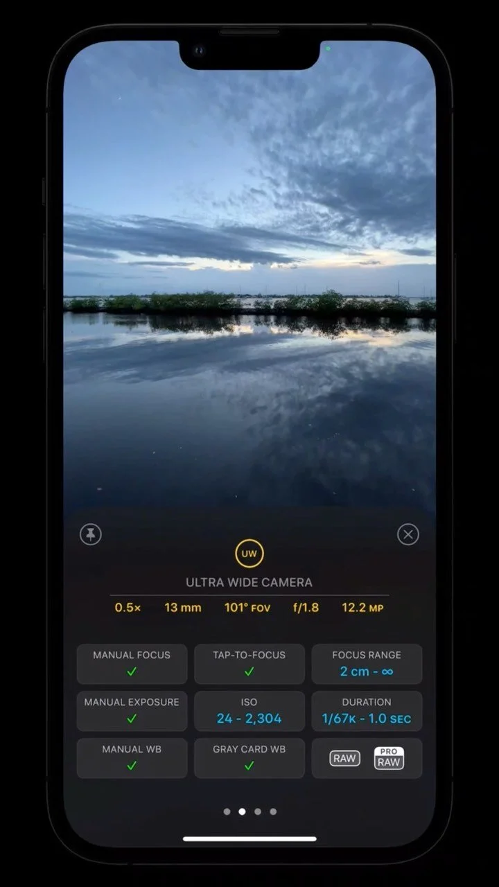 Camera M – Pro Manual Camera for iPhone and iPad