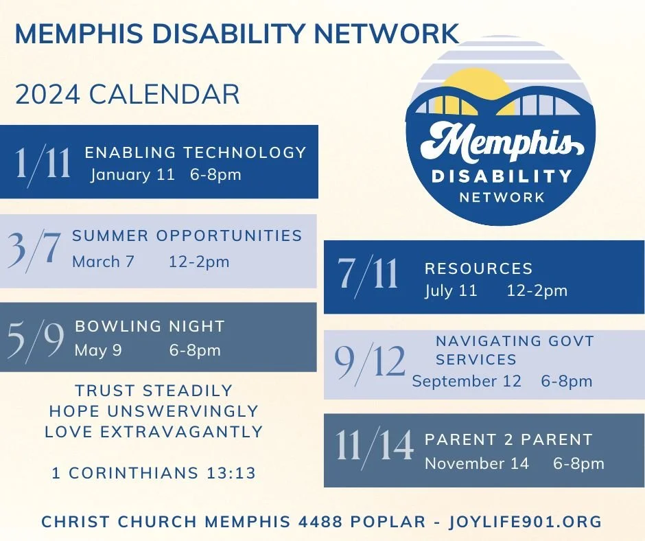 Memphis Disability Network — Joy Life 901