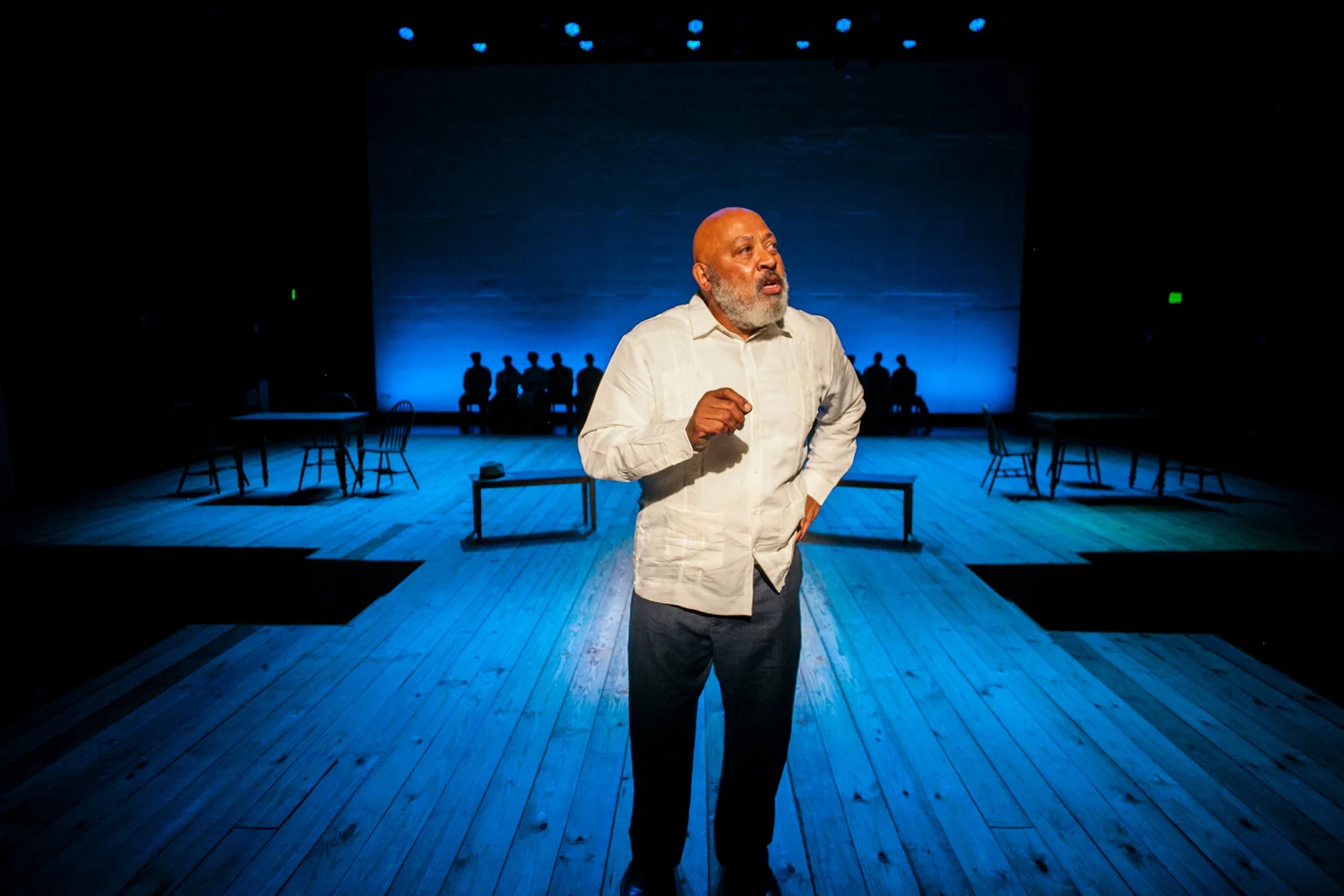 Our Town — arnulfo maldonado. design for stage.